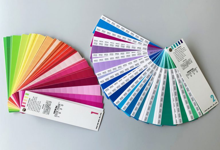 RGB, CMYK, DIC, PANTONE, TOYO…色は何で作る？